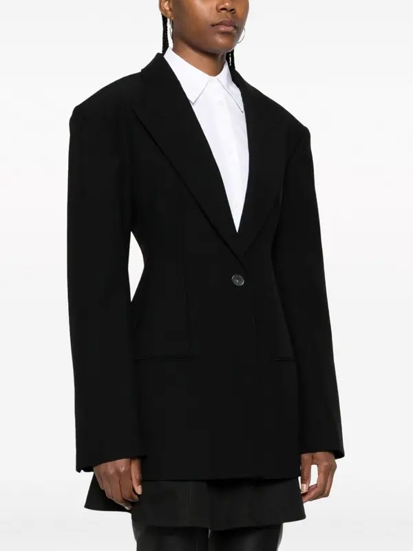 Stella McCartney Fitted Waist Single-breasted Blazer