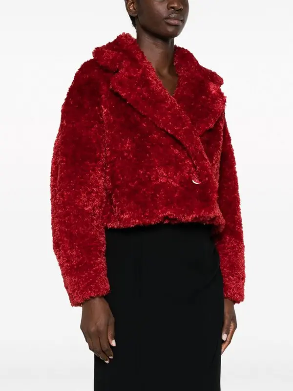 Herno Faux-fur Cropped Jacket