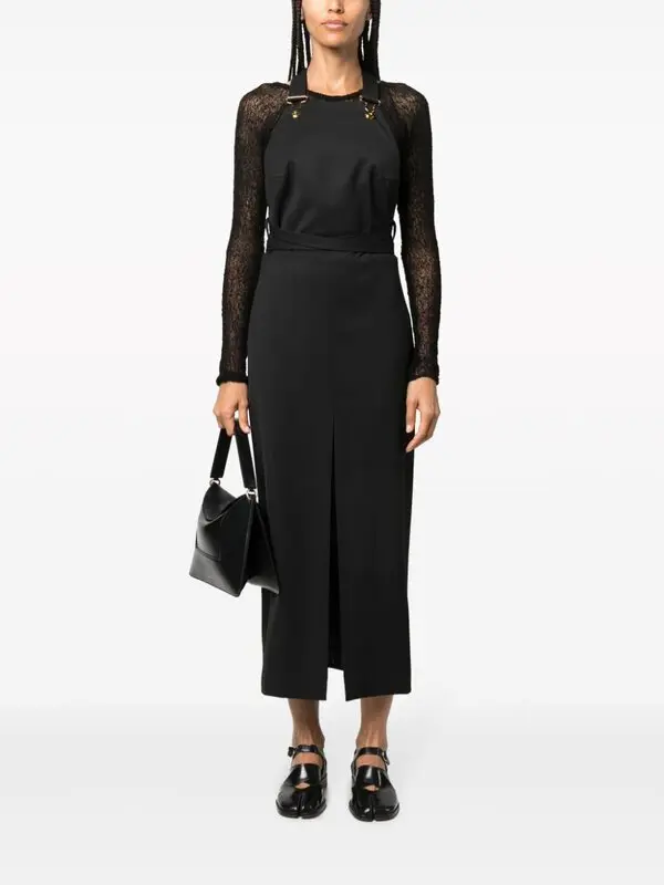 PATOU Virgin Wool-blend Pinafore Dress