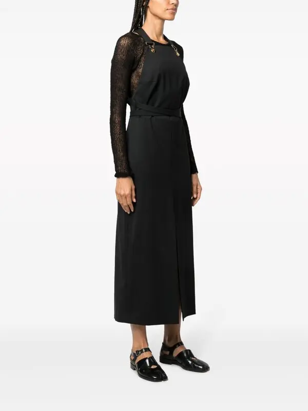 PATOU Virgin Wool-blend Pinafore Dress