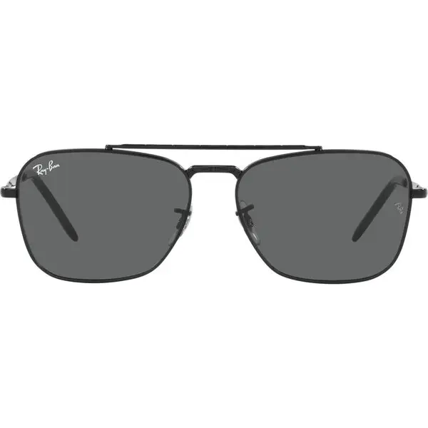 Ray-ban Caravan Square Sunglasses - Black