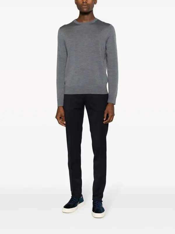 Michael Kors Crew-neck Merino Wool Jumper - Grey