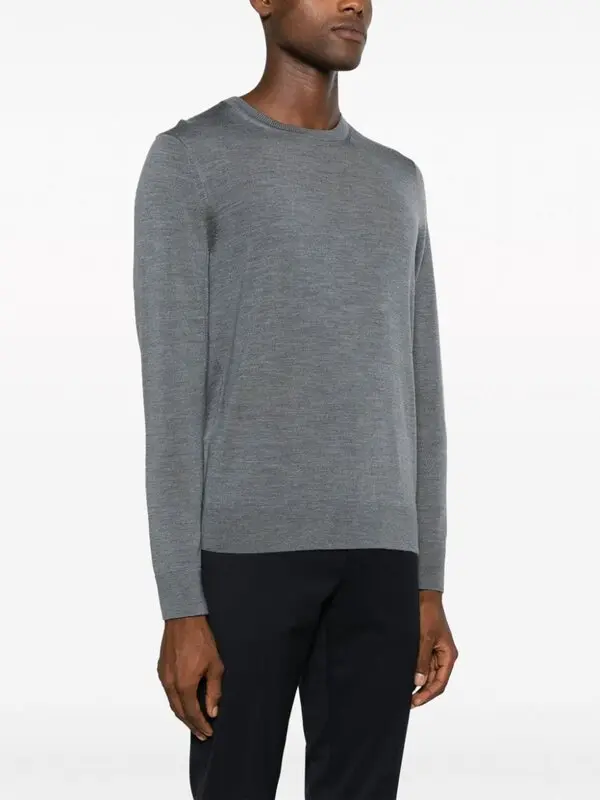 Michael Kors Crew-neck Merino Wool Jumper - Grey