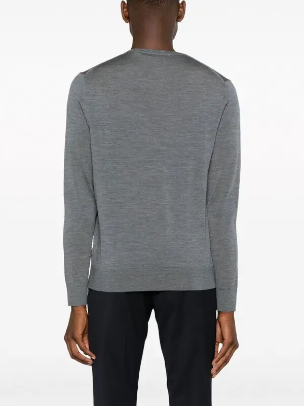 Michael Kors Crew-neck Merino Wool Jumper - Grey