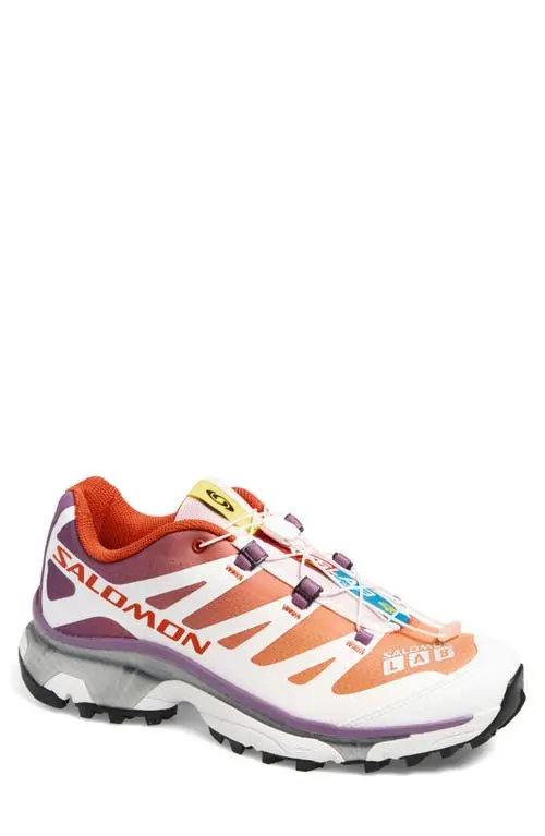 SALOMON Gender Inclusive Xt-4 Og Sneaker - White/nectarine