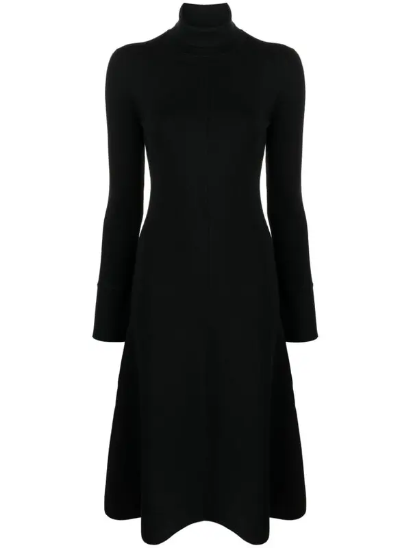JOSEPH Roll-neck Midi Dress