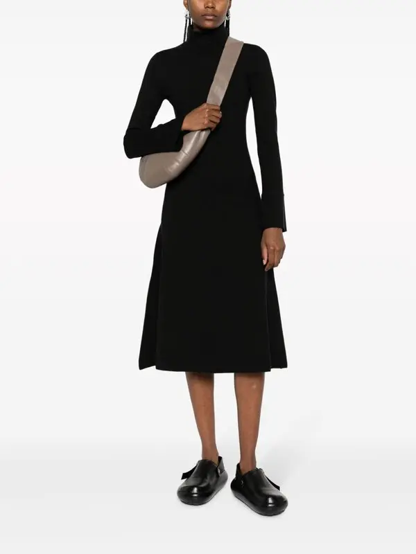 JOSEPH Roll-neck Midi Dress