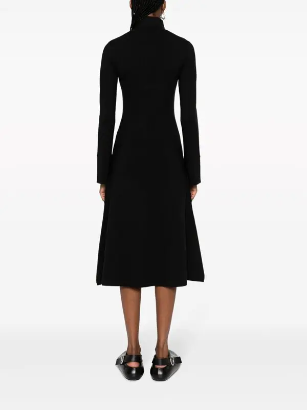 JOSEPH Roll-neck Midi Dress