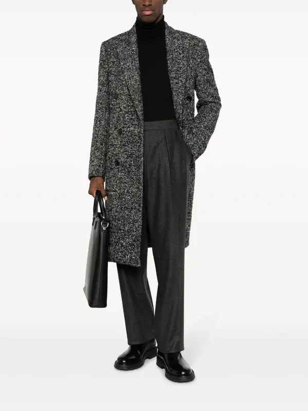 Ralph Lauren Purple Label Straight-leg Tailored Trousers - Grey