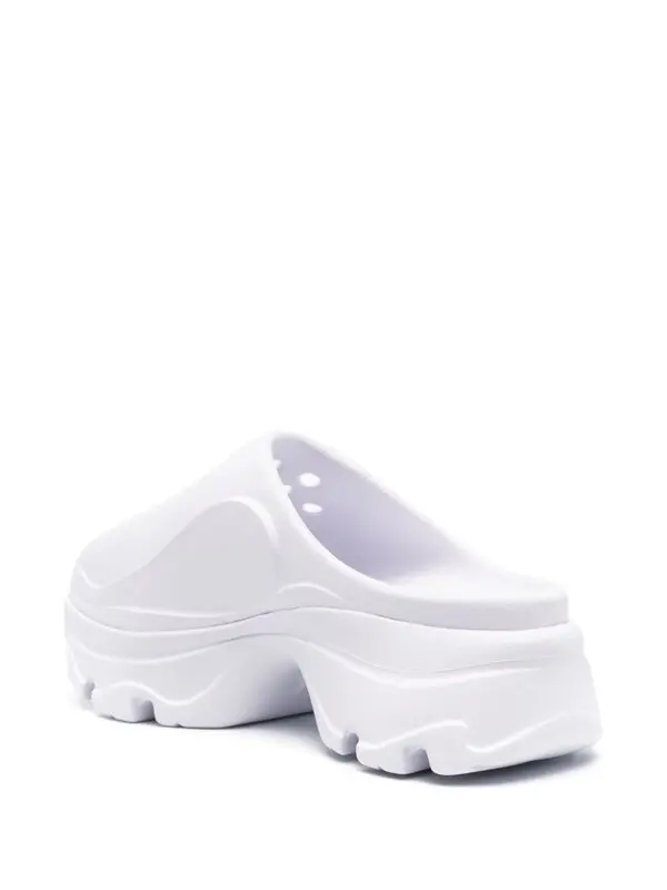 Adidas By Stella McCartney Logo-embossed Clogs - White