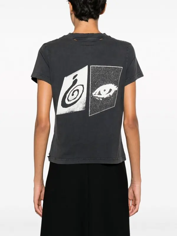 COURREGES Resistance Destroyed T-shirt