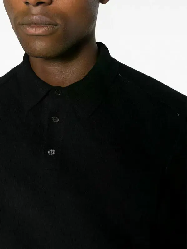 ROBERTO COLLINA Long-sleeve Polo Shirt