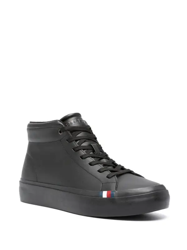 Tommy Hilfiger Leather Lace-up Sneakers