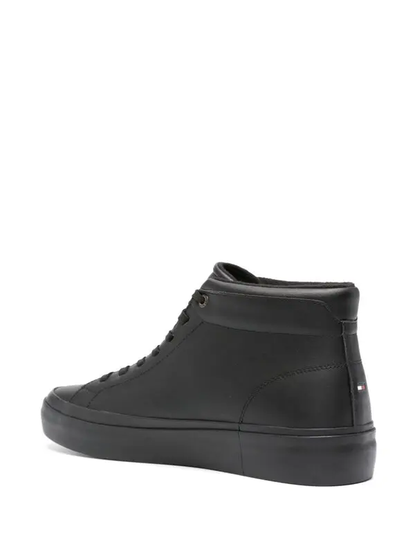Tommy Hilfiger Leather Lace-up Sneakers