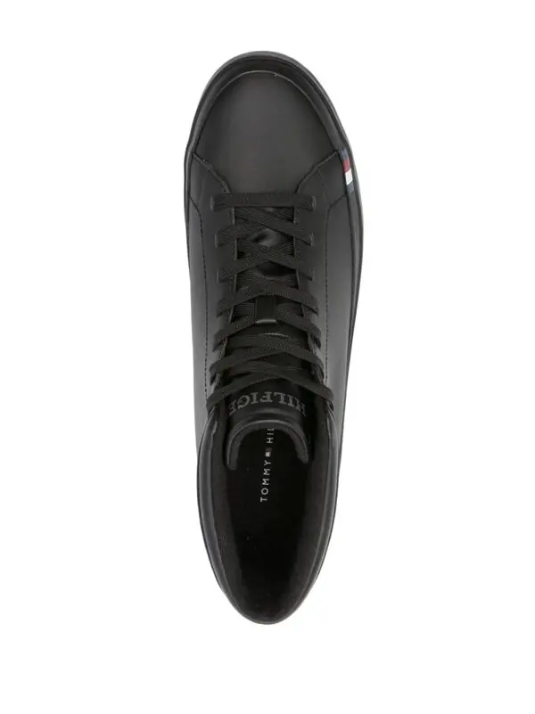 Tommy Hilfiger Leather Lace-up Sneakers