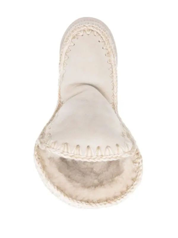 Mou 24 Suede Boots - Neutrals