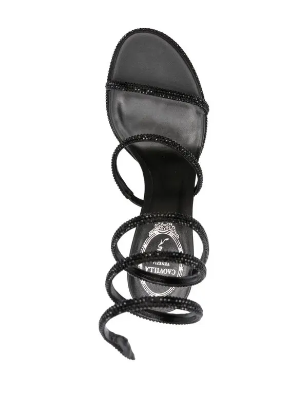 Rene Caovilla Cleo 90mm Ankle-strap Sandals