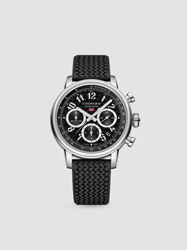 Chopard Classic Racing Stainless Steel & Rubber Watch