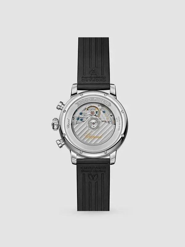 Chopard Classic Racing Stainless Steel & Rubber Watch