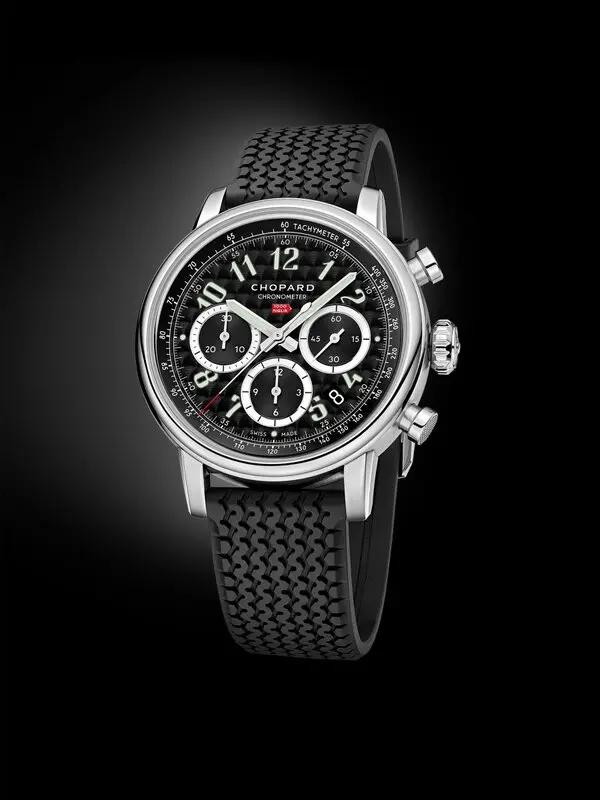 Chopard Classic Racing Stainless Steel & Rubber Watch