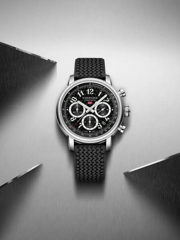 Chopard Classic Racing Stainless Steel & Rubber Watch