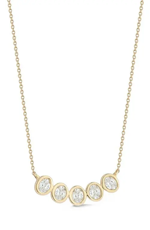 DANA REBECCA DESIGNS Mikaela Estelle Diamond Pendant Necklace - Yellow Gold