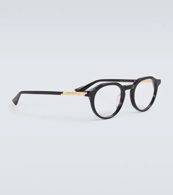 Bottega Veneta Round Frame Glasses
