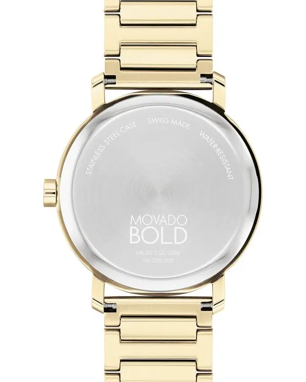 Movado Evolution 2.0 40mm Watch - Gold