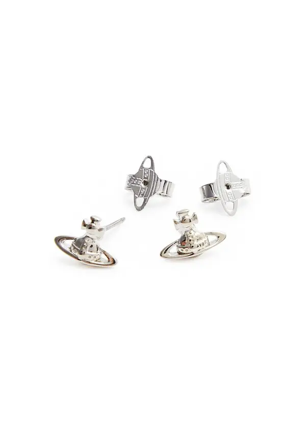 VIVIENNE WESTWOOD Lorelei Orb Stud Earrings - Silver