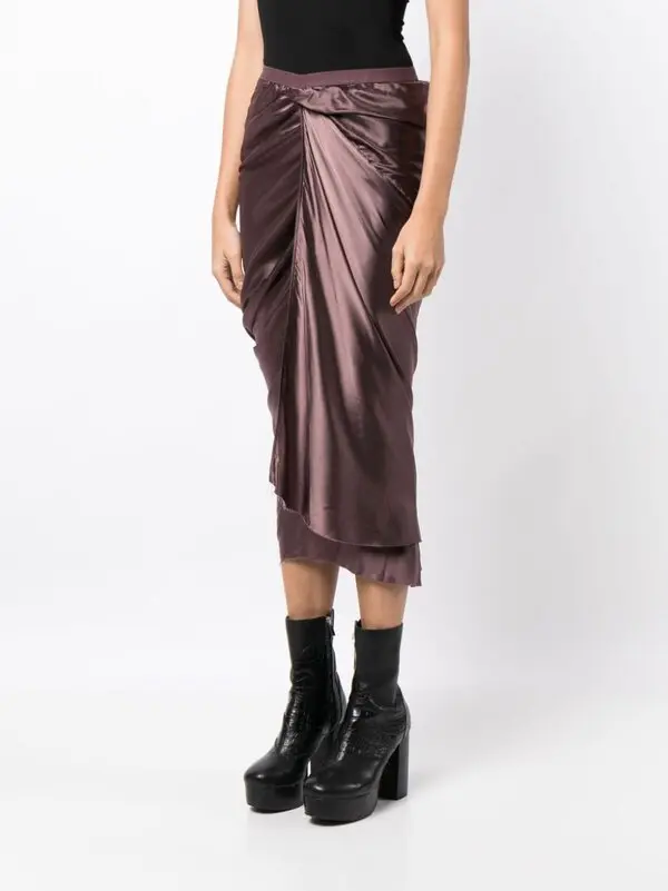 Rick Owens Wrap-design Skirt
