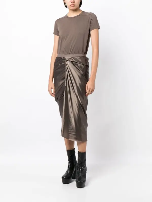 Rick Owens Round-neck T-shirt - Brown