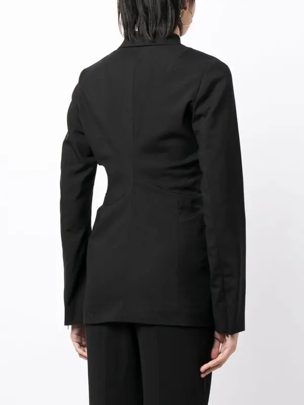 LOW CLASSIC Notched-lapel Cut-out Blazer