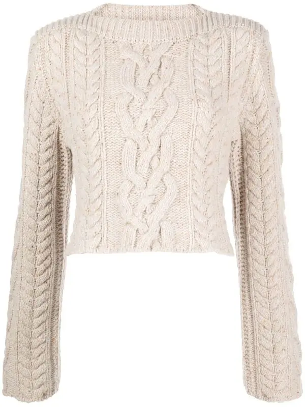 LOW CLASSIC Chunky-knit Wool-blend Jumper