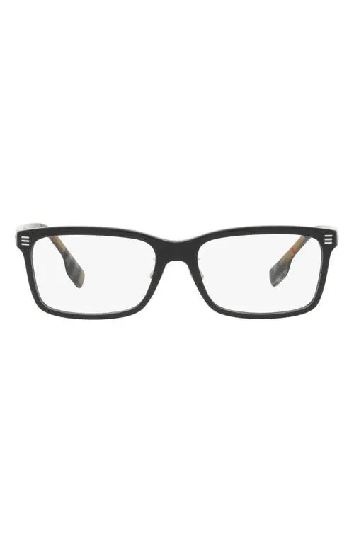 Burberry 54mm Rectangle Eyeglasses - Black