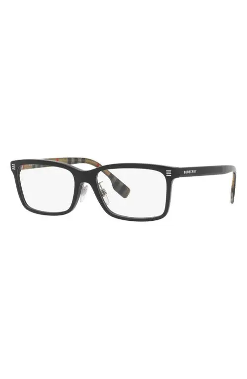 Burberry 54mm Rectangle Eyeglasses - Black