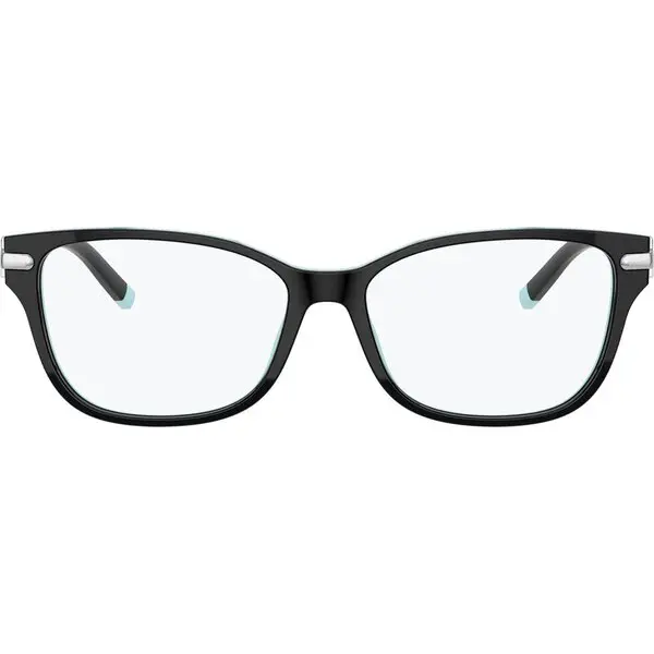 Tiffany & Co. 54mm Rectangular Eyeglasses - Black Blue