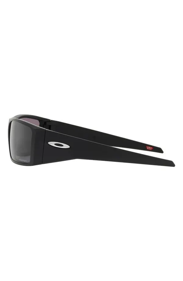Oakley Heliostat Rectangular Sunglasses - Matte Black