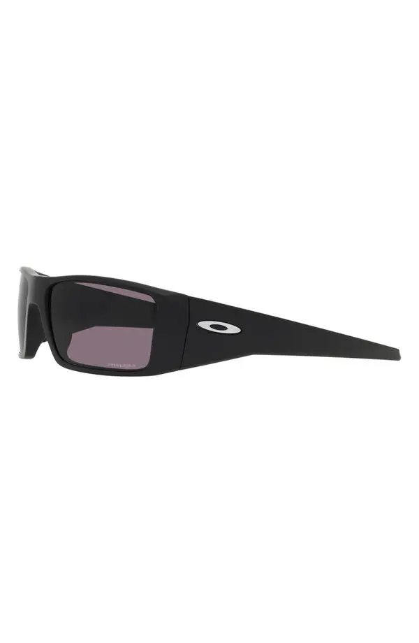 Oakley Heliostat Rectangular Sunglasses - Matte Black