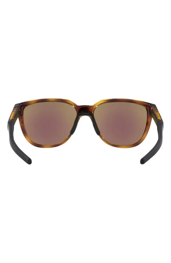 Oakley Actuator 57mm Polarized Rectangle Sunglasses - Tortoise
