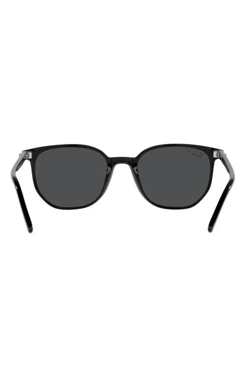 Ray-ban Elliot Polarized Square Sunglasses - Black
