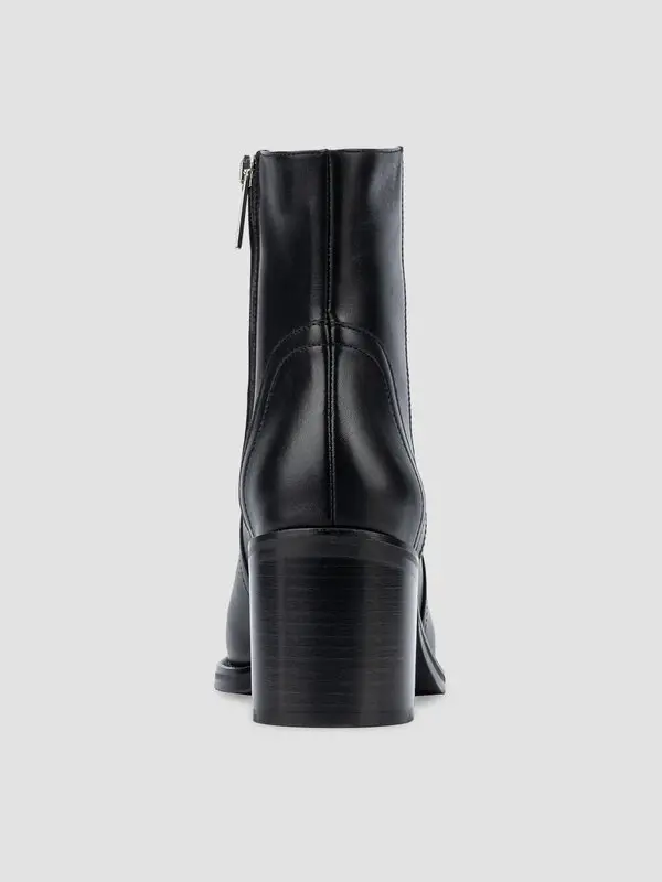 Aquatalia Janella 70mm Leather Ankle Boots