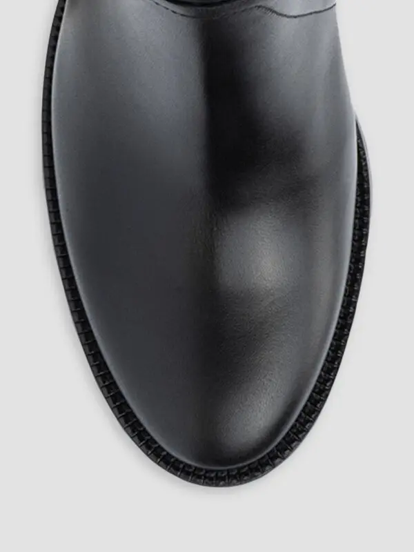 Aquatalia Janella 70mm Leather Ankle Boots