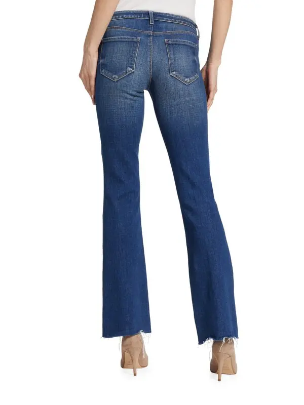 L'Agence Sneeki Low-rise Straight-leg Jeans