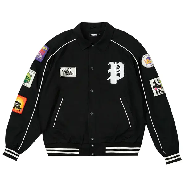 PALACE Patches Cotton Bomber - Black