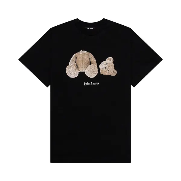 Palm Angels Bear Classic Tee /brown - Black