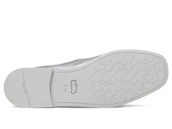 COACH Emilia Leather Mary Jane Flats