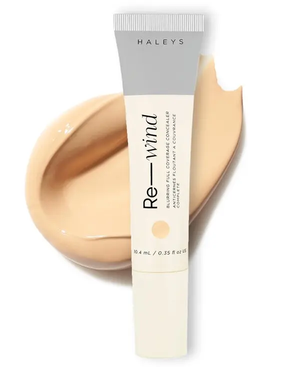 HALEYS BEAUTY Re-wind Blurring Full Coverage Concealer Fair - Light,medium - Warm