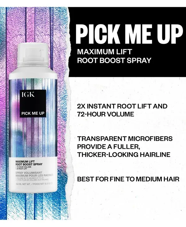 IGK Pick Me Up Maximum Lift Root Boost Spray