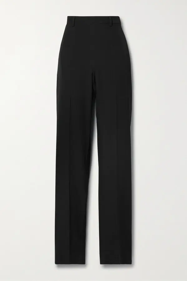 THE ROW Telemaco Wool-twill Tapered Trousers