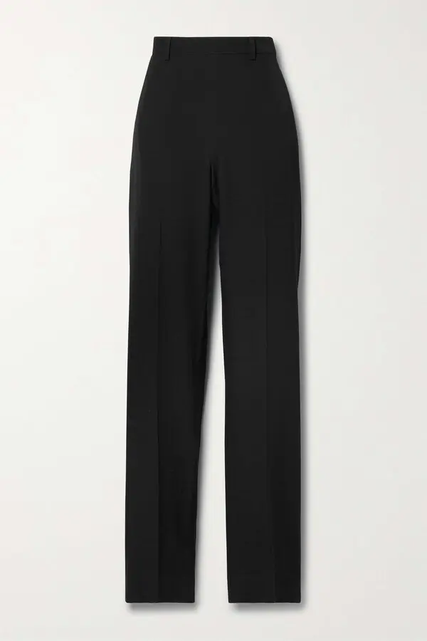 THE ROW Telemaco Wool-twill Tapered Trousers